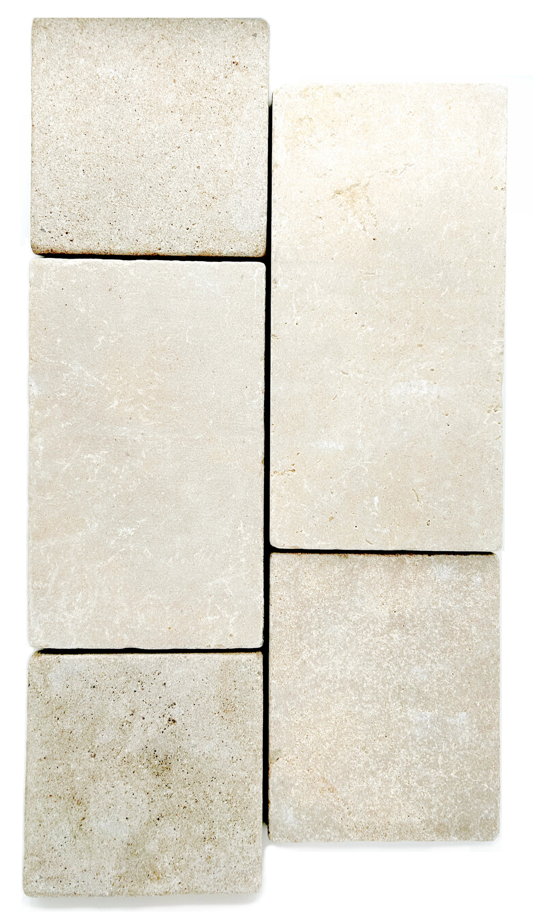 Tumbled limestone tiles – Leigh Vaeth | Tile + Stone