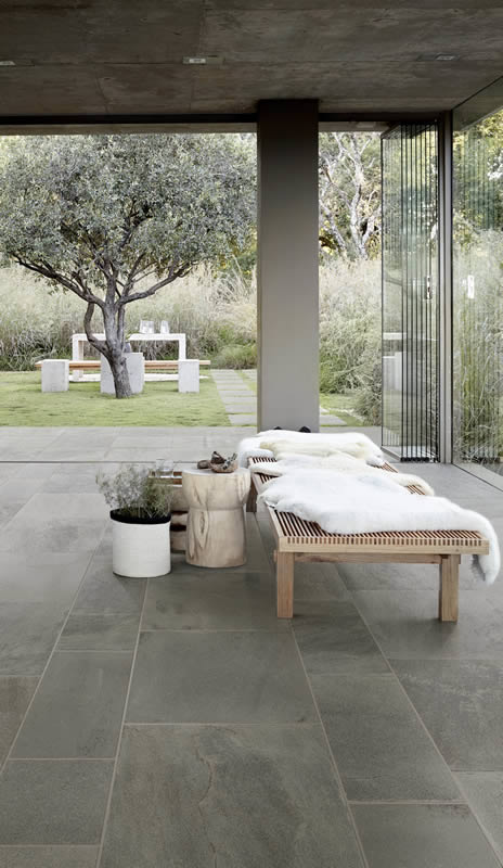 12x24 Bluestone True Blue Porcelain Pavers – Leigh Vaeth | Tile + Stone