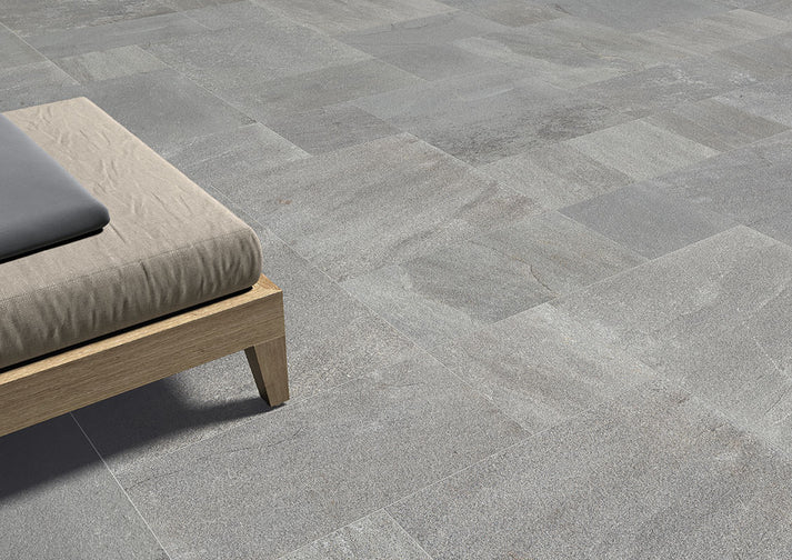 12x24 Bluestone True Blue Porcelain Pavers – Leigh Vaeth | Tile + Stone