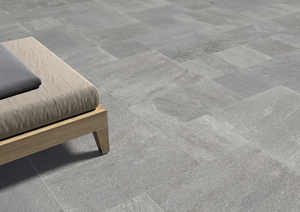 12x24 Bluestone True Blue Porcelain Pavers – Leigh Vaeth | Tile + Stone