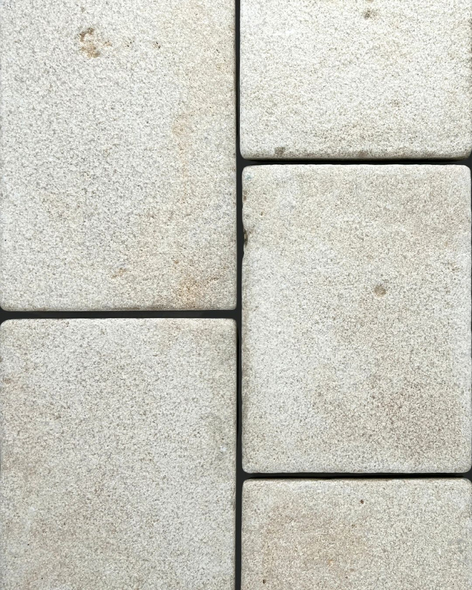 Tumbled limestone tiles – Leigh Vaeth | Tile + Stone